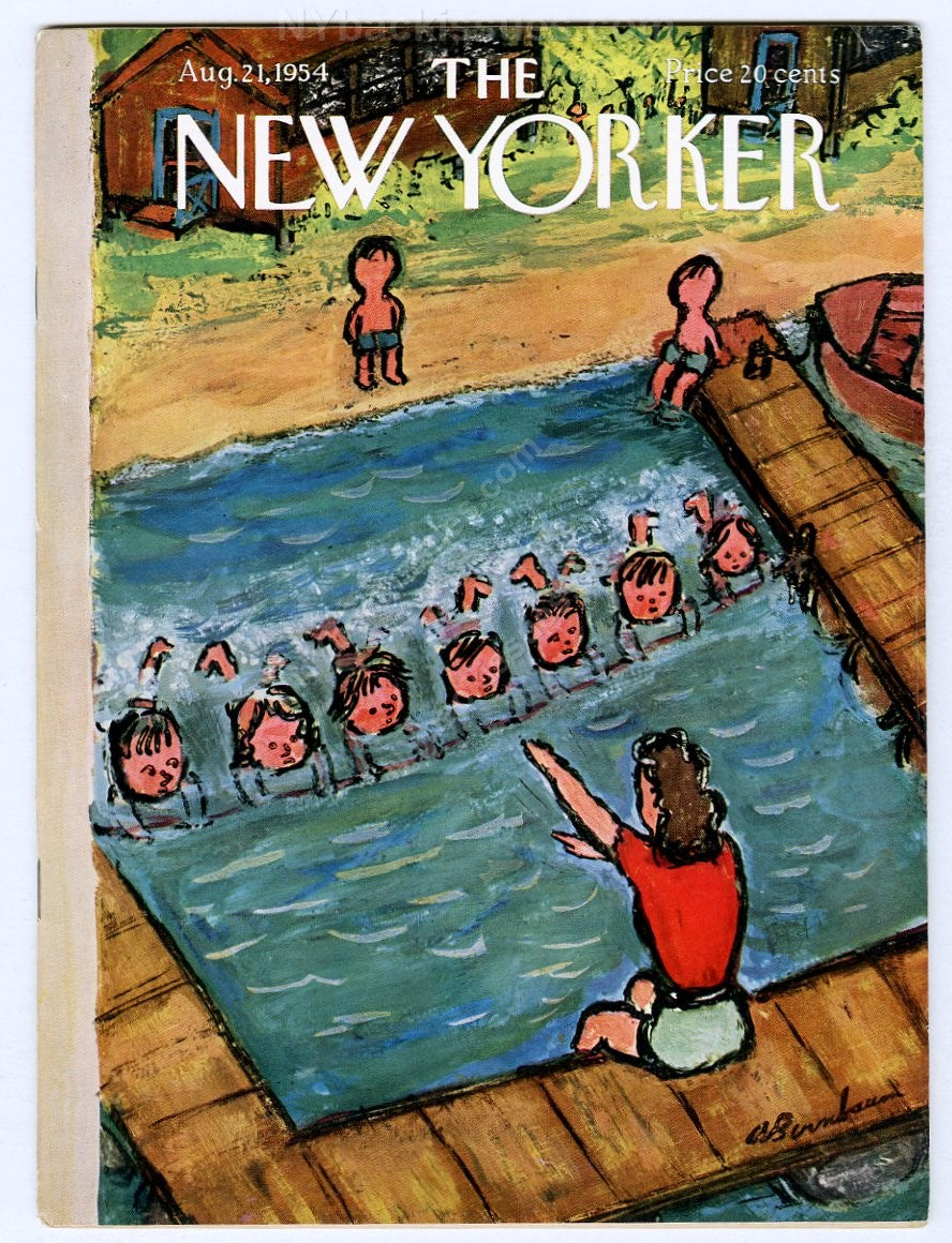New Yorker magazine August 21 1954 AKC kennel club profile Charles Add ...
